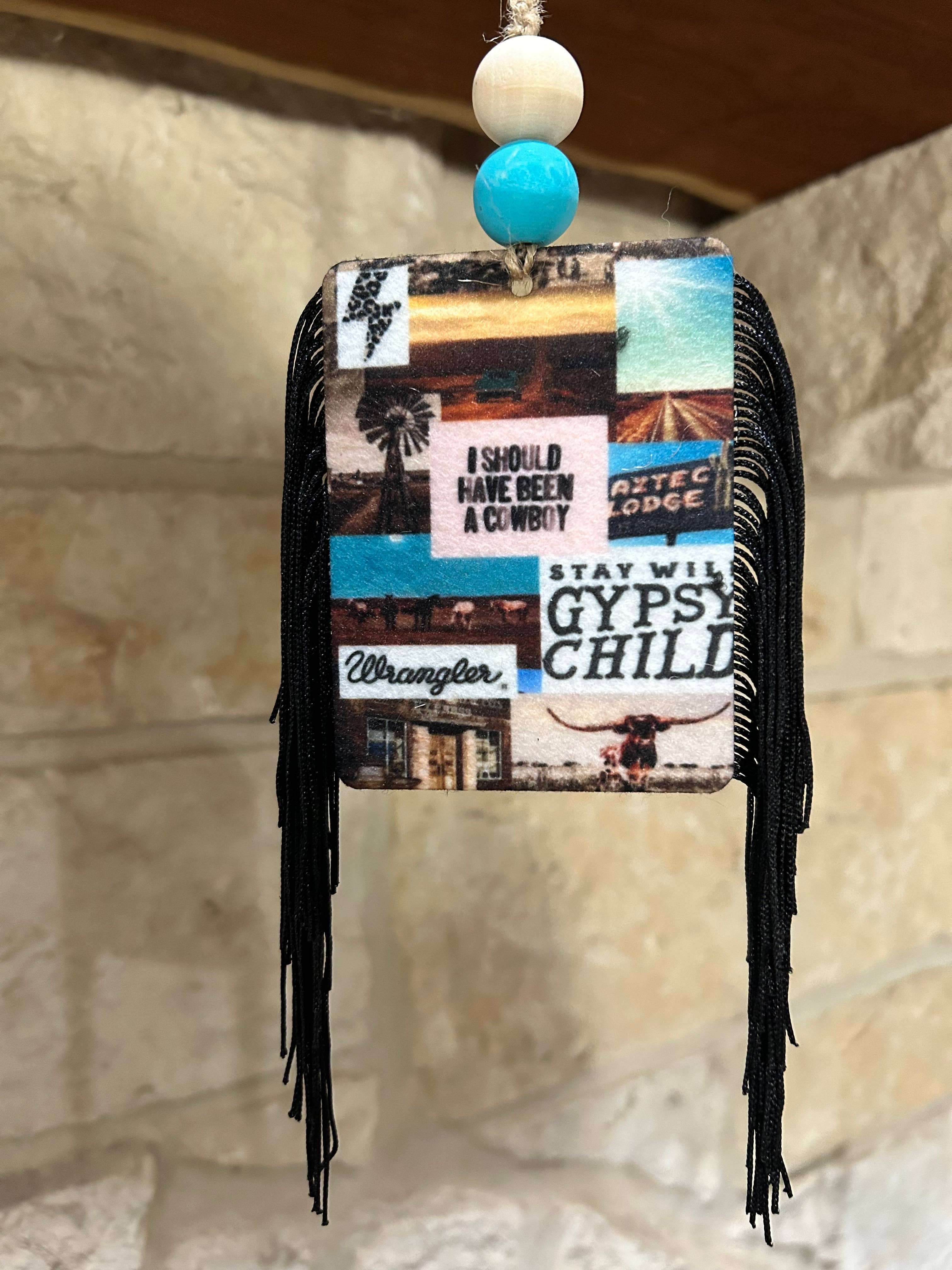 Gypsy Child Collage: Leather & Lace – Wild Honey Boutique